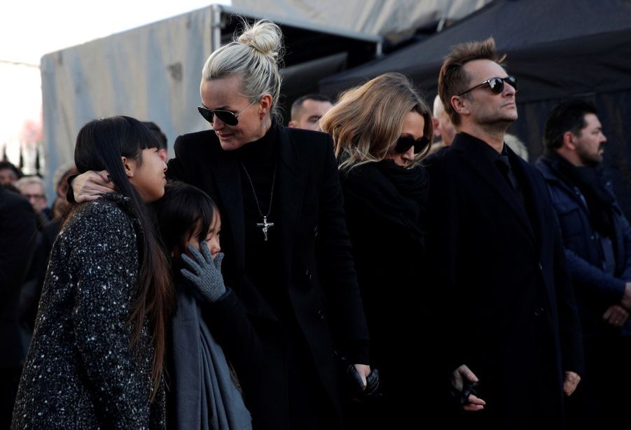 L'hommage à Johnny Hallyday en photos