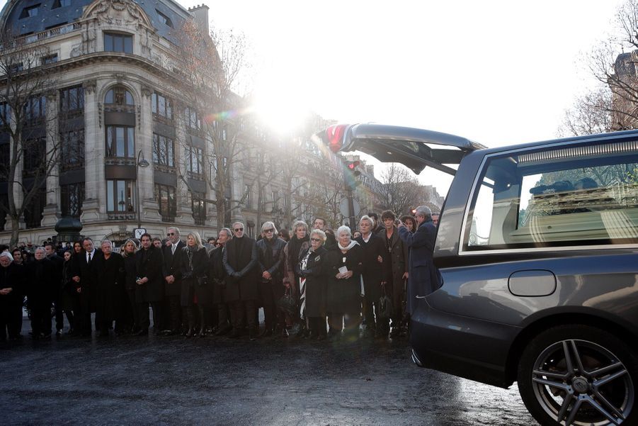 L'hommage à Johnny Hallyday en photos