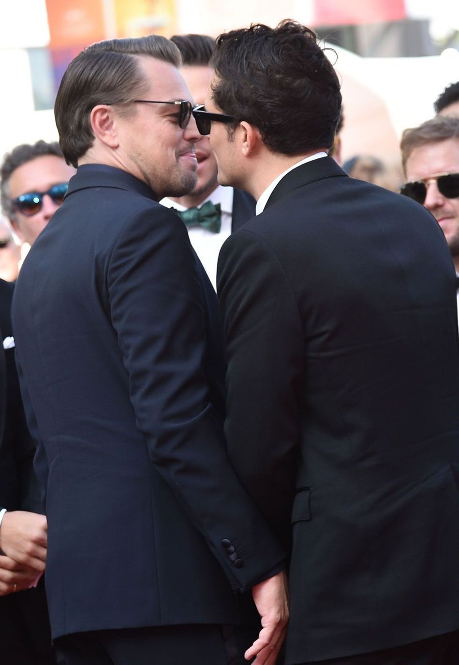 Leonardo DiCaprio et Orlando Bloom, duo élégant à Cannes