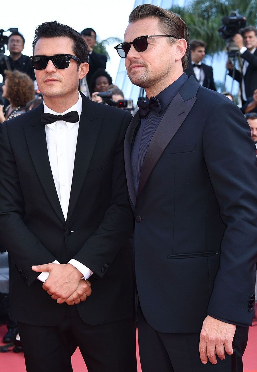 Leonardo DiCaprio et Orlando Bloom, duo élégant à Cannes