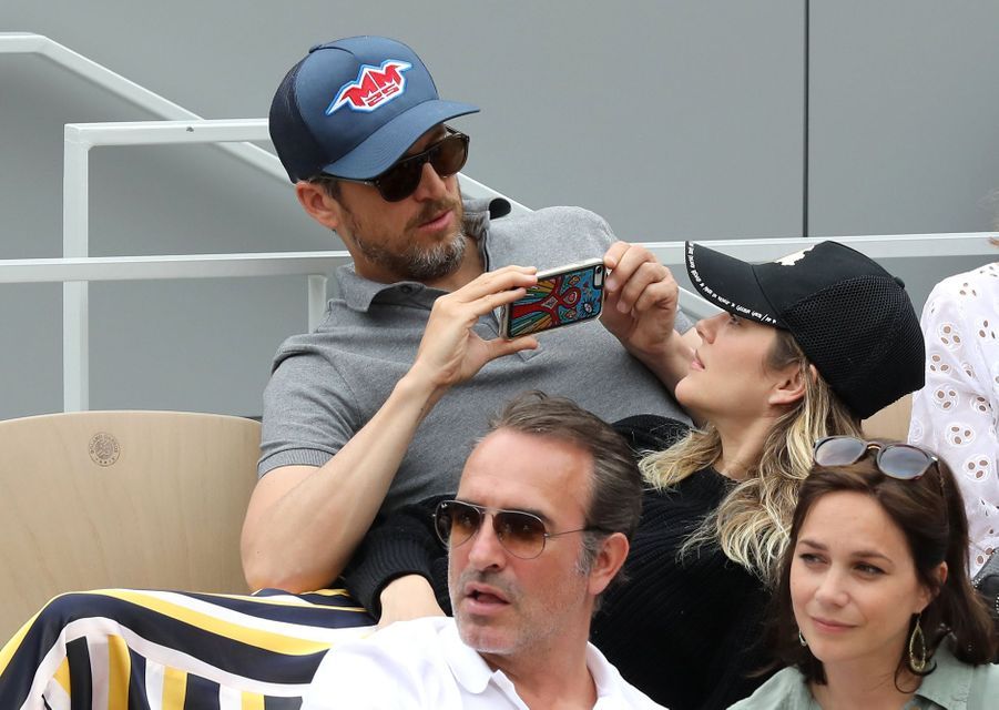 Marion Cotillard et Guillaume Canet, retrouvailles à Roland-Garros