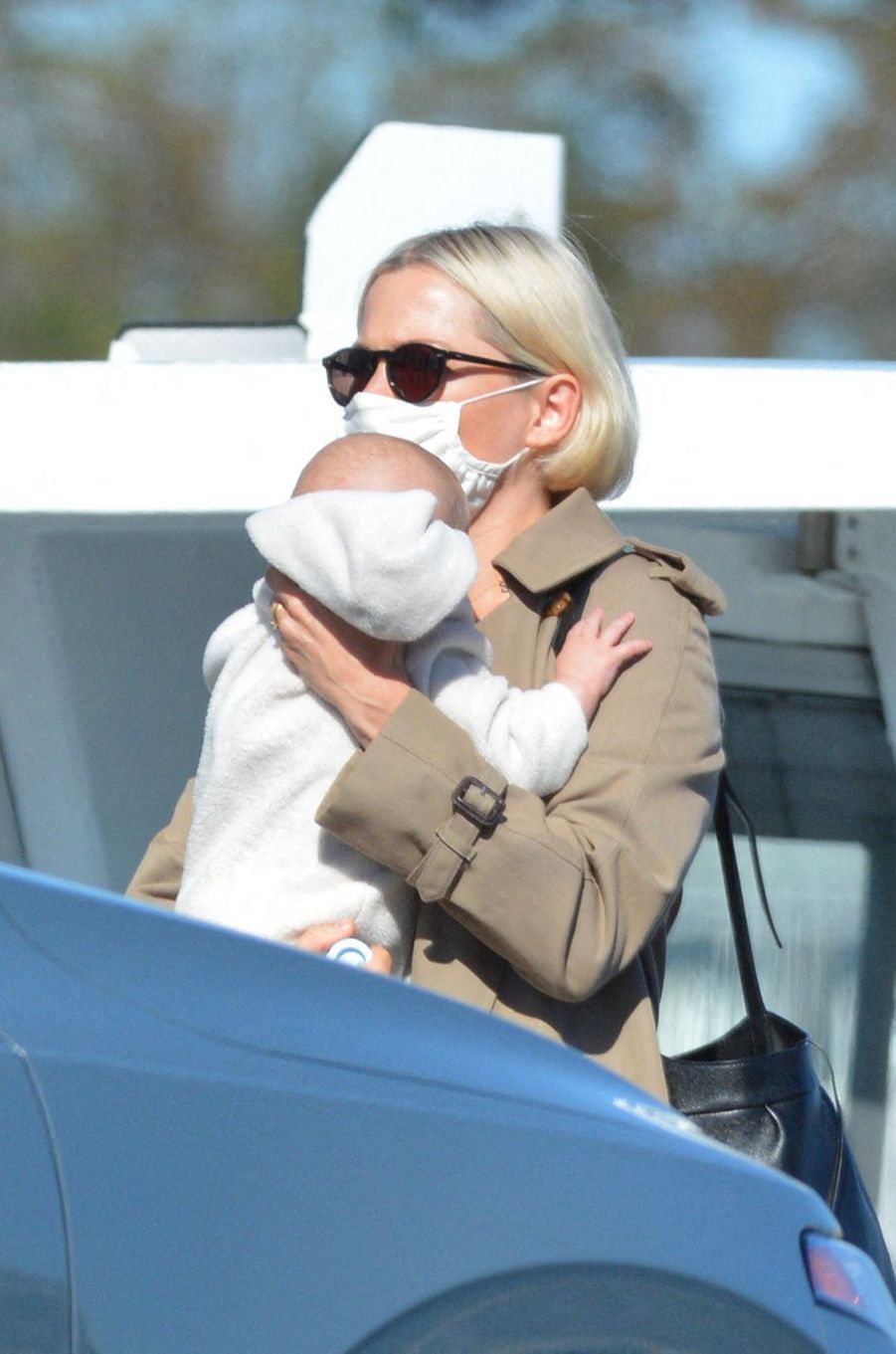 Michelle Williams, première apparition avec son bébé