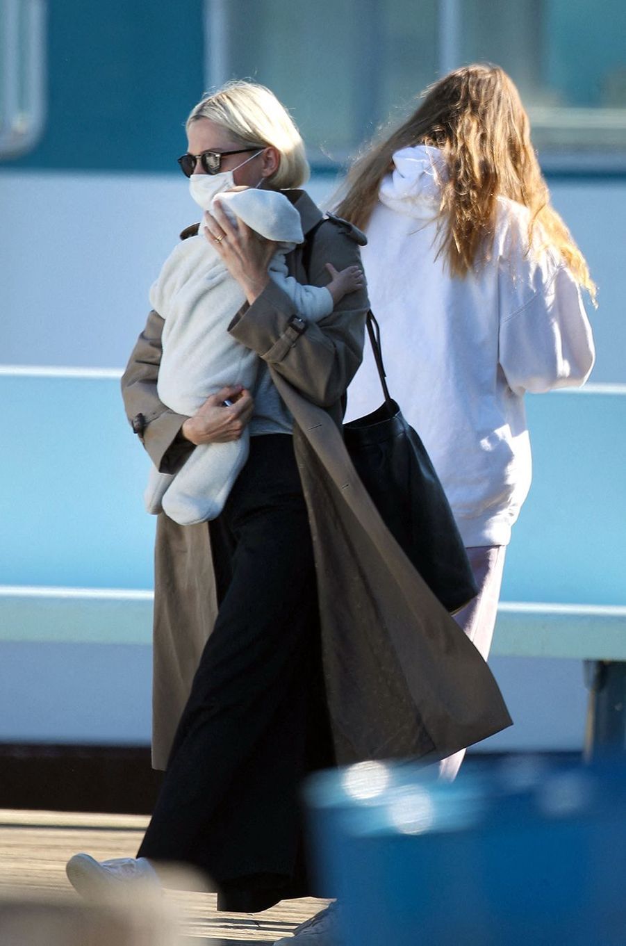 Michelle Williams, première apparition avec son bébé