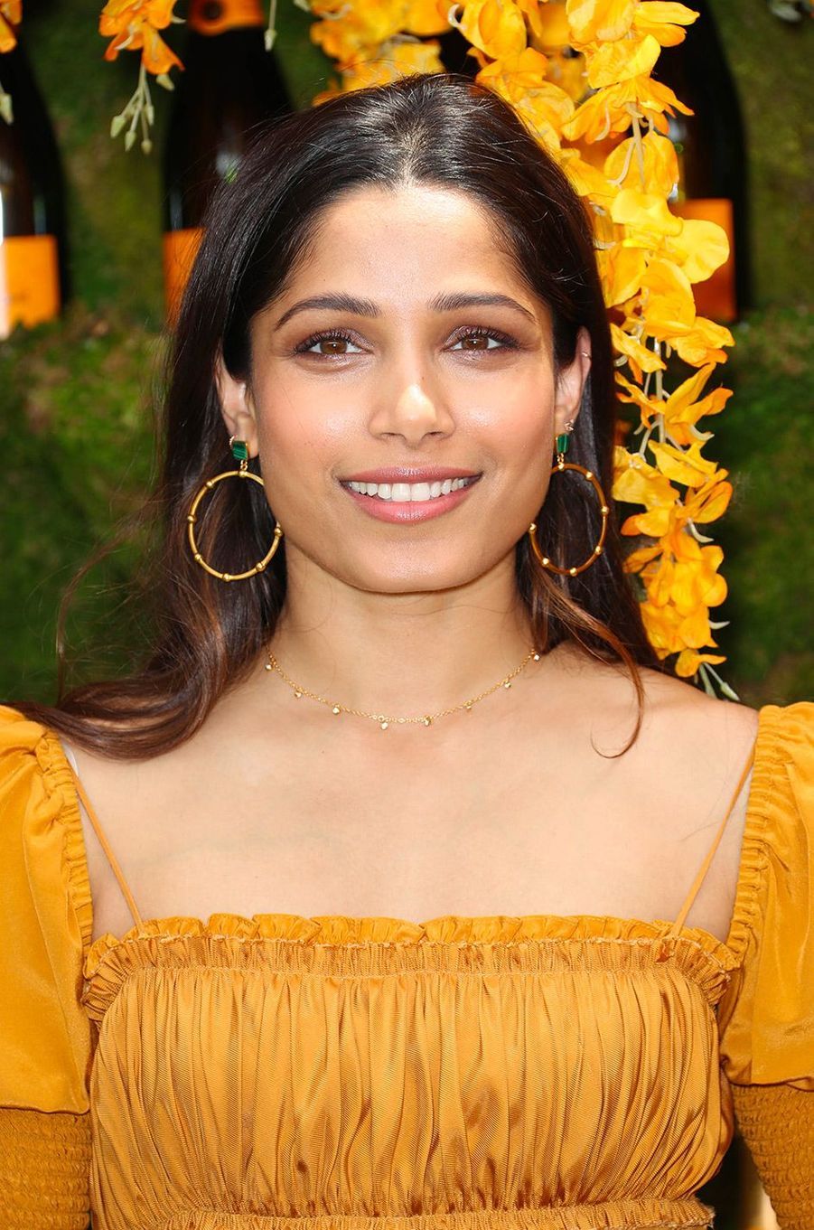 Penélope Cruz, rayonnante au match de polo Veuve Clicquot