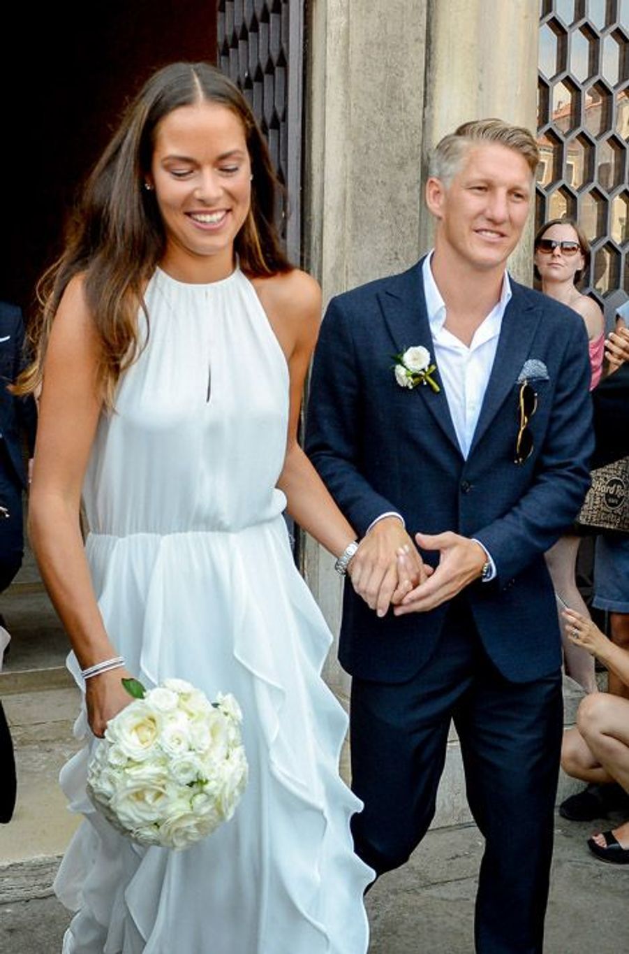 Ana Ivanovic et Bastian Schweinsteiger: noces romantiques à Venise