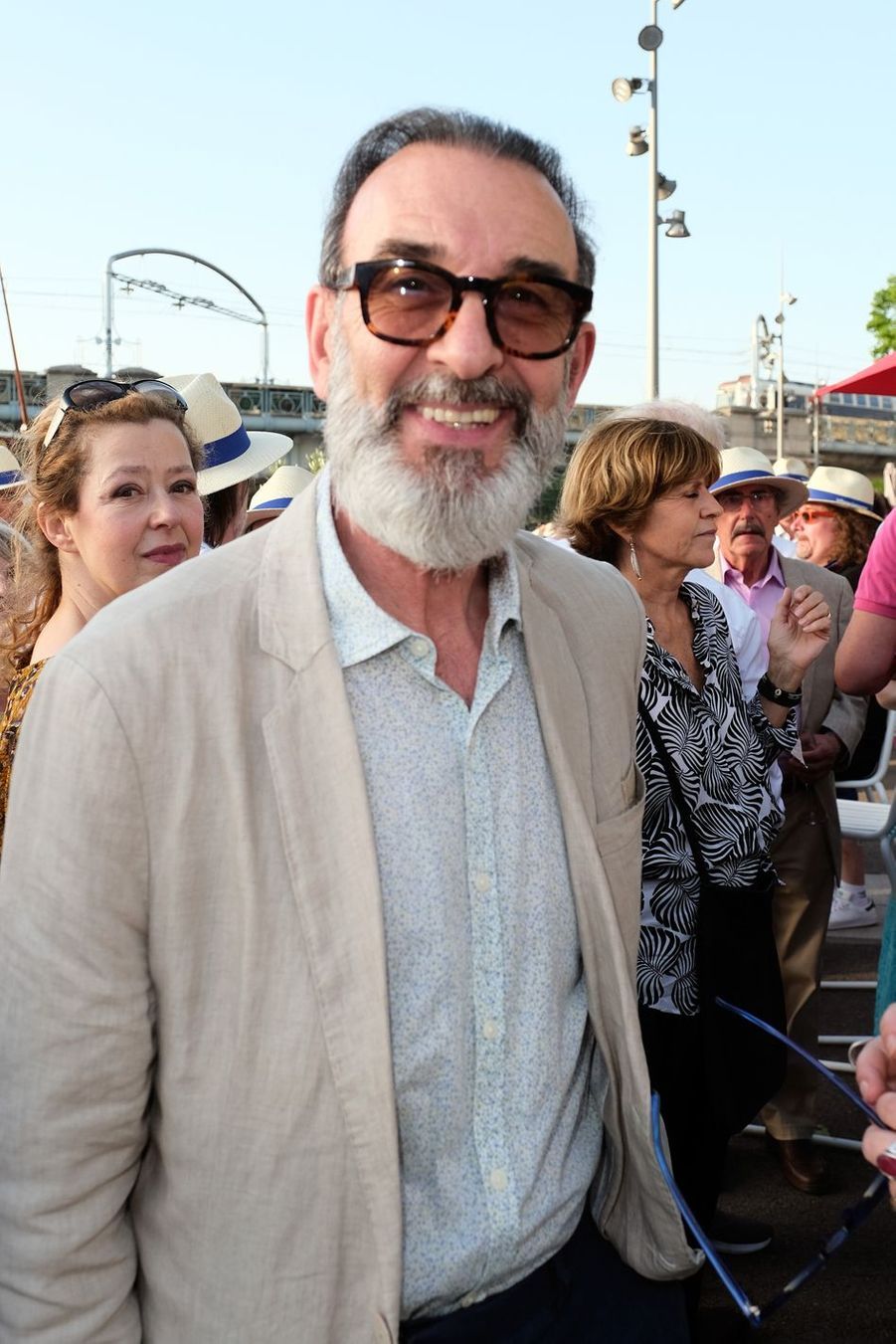 Stars et pétanque sur les bords de Seine