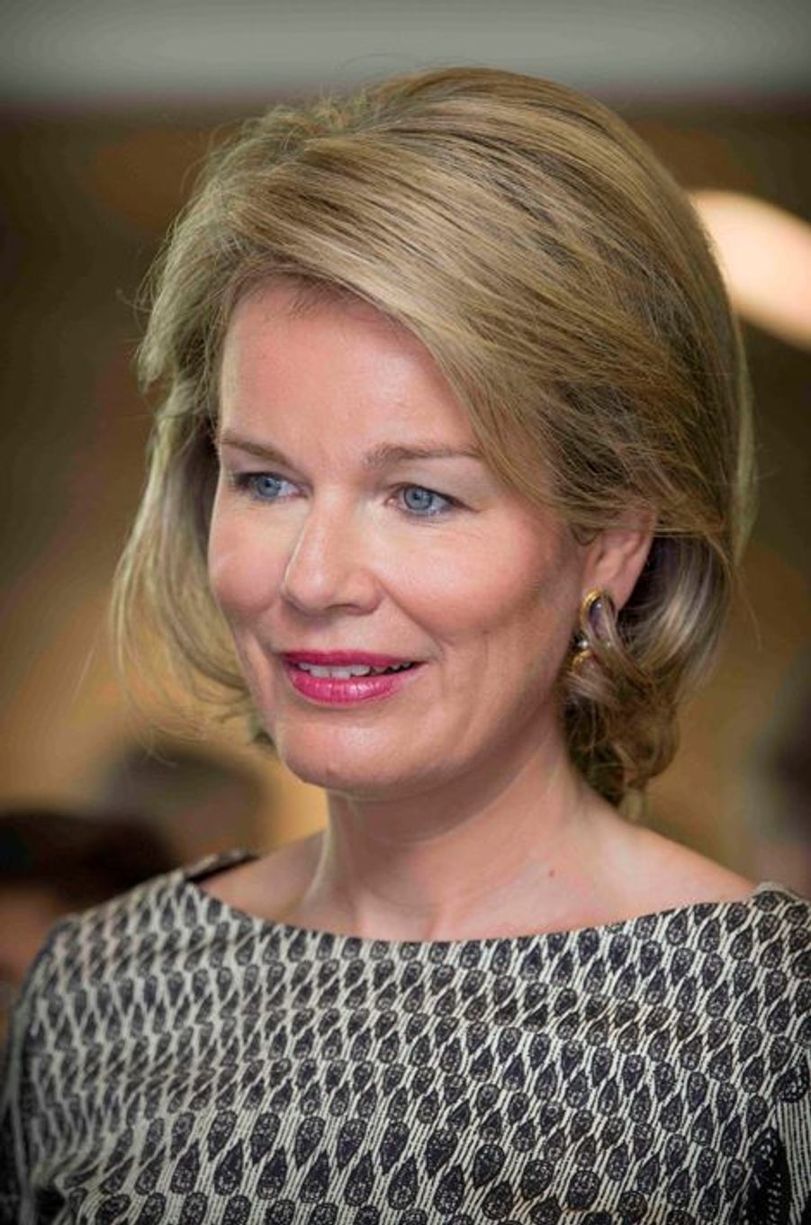 Mathilde de Belgique en photos - Rentrée médicale pour la reine des Belges