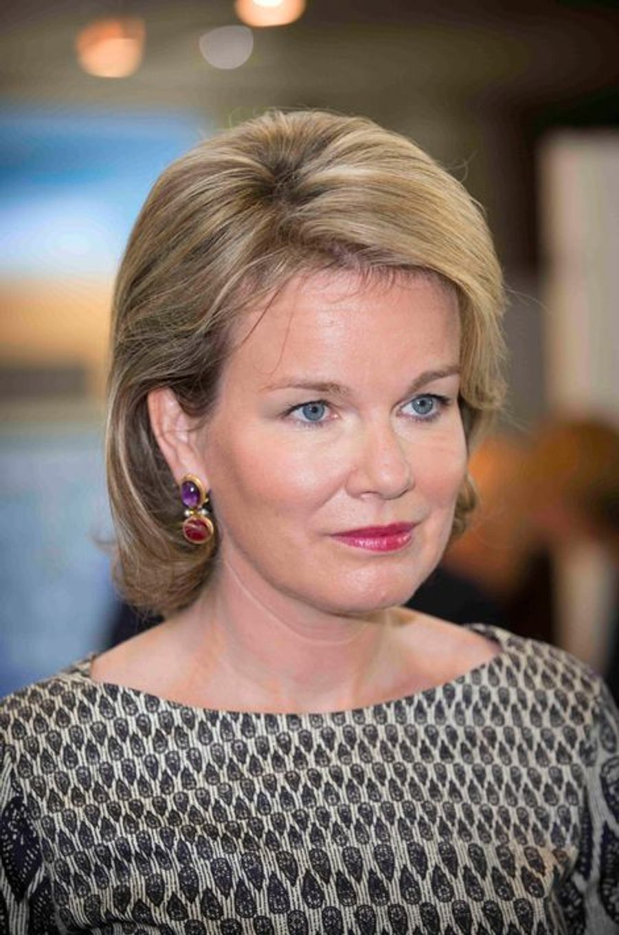 Mathilde de Belgique en photos - Rentrée médicale pour la reine des Belges