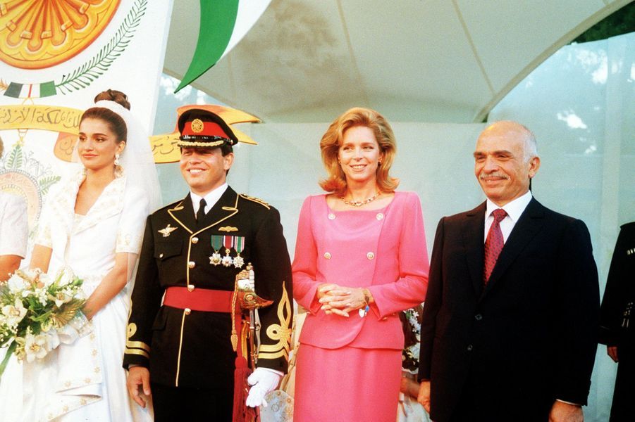 Il y a 25 ans Rania Al-Yassin épousait le prince Abdallah de Jordanie