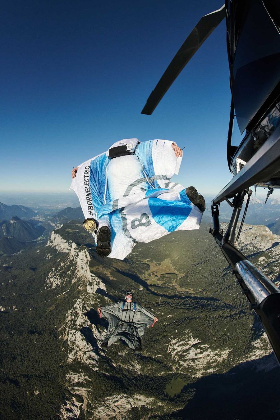 L’homme volant par BMW