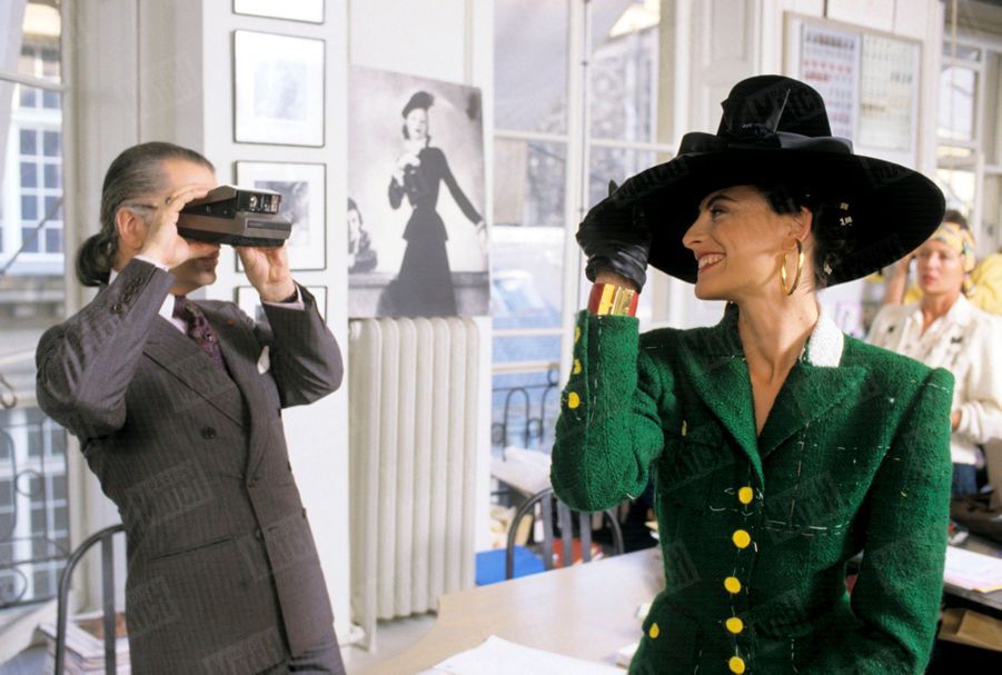 Karl Lagerfeld, par Inès de la Fressange