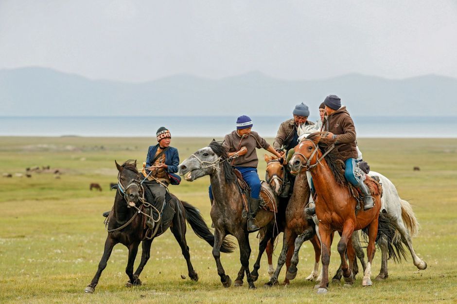 Cavaliers kirghiz : la chevauchée sauvage