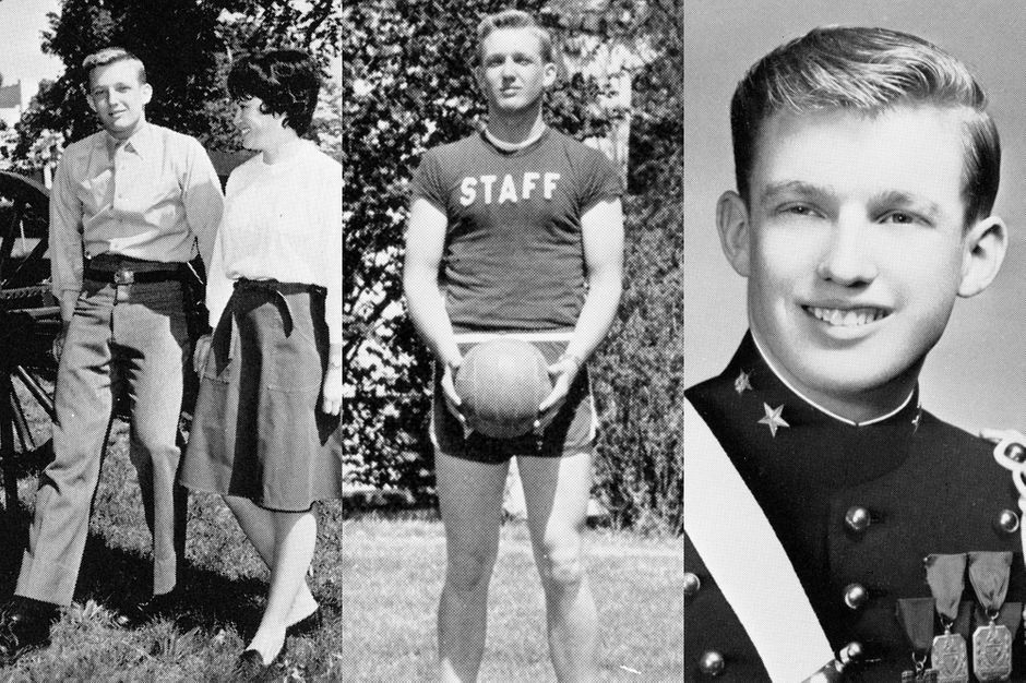 Donald Trump, une jeunesse en images