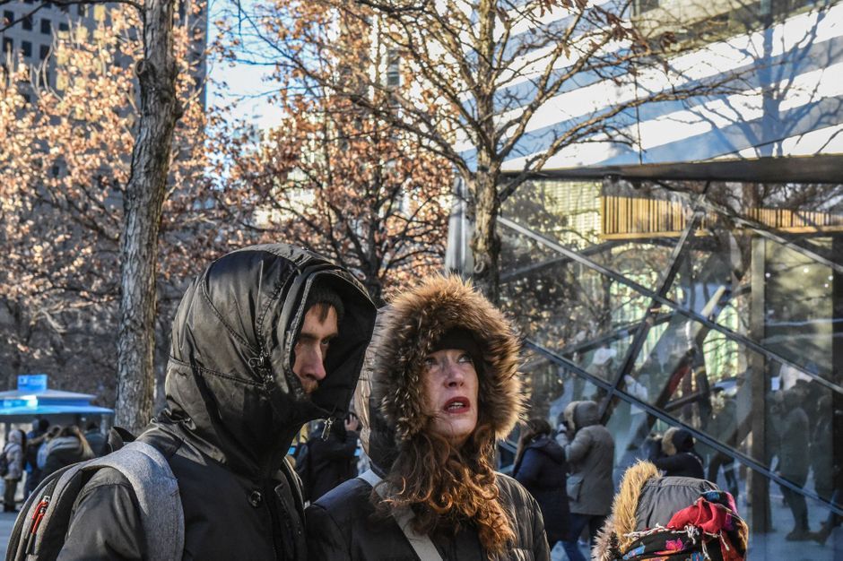 Lamérique Du Nord Balayée Par Une Vague De Froid Extrême