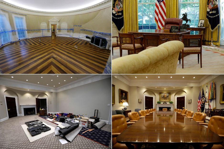 La Maison Blanche a fait peau neuve