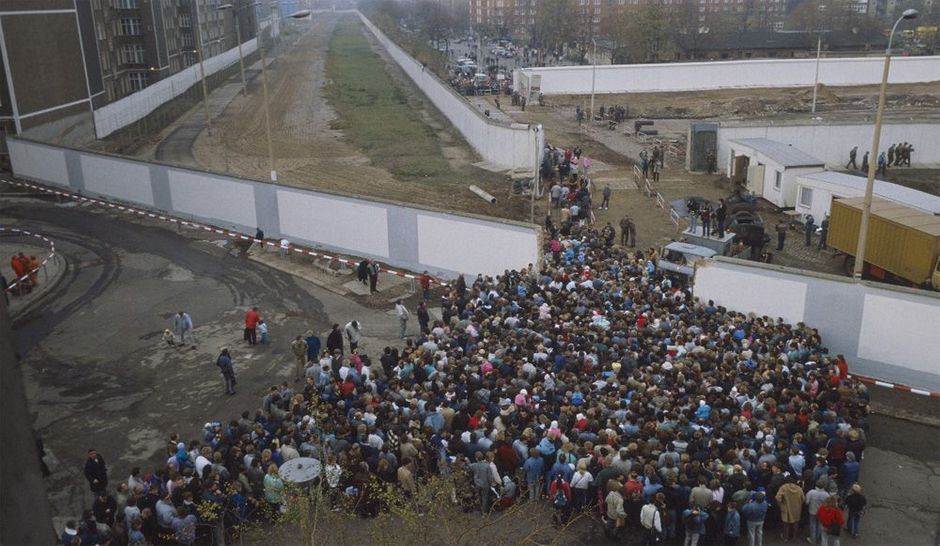 Le jour où le mur de Berlin est tombé