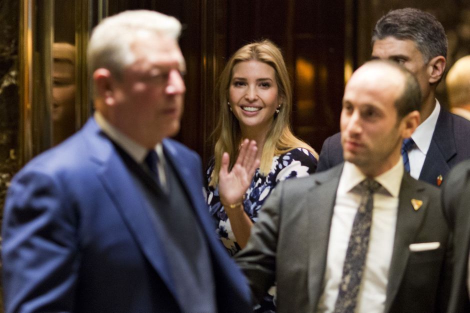 Sur conseil d'Ivanka Trump, Donald Trump a rencontré Al Gore