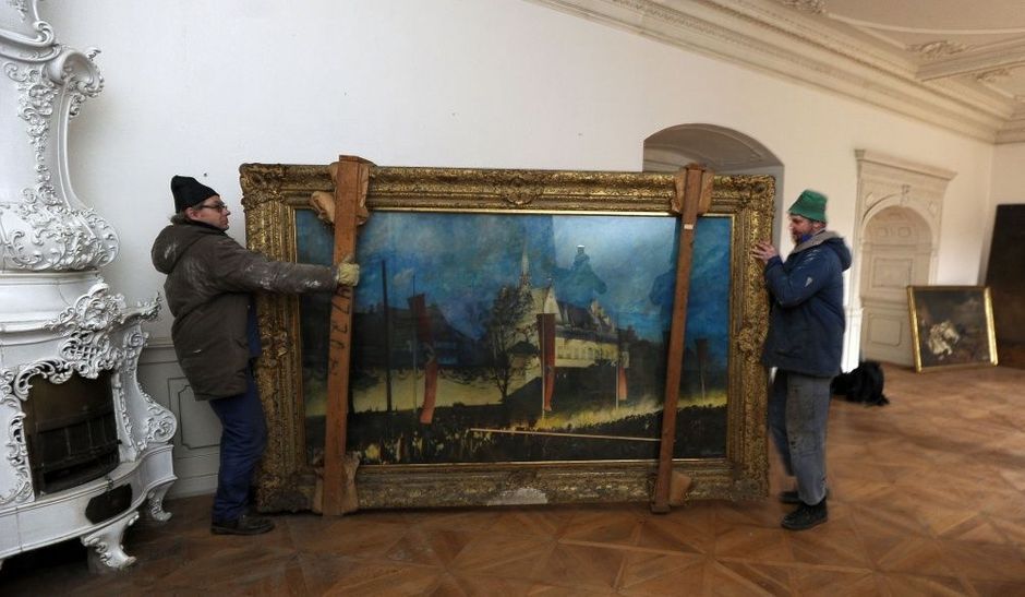 Hitler. Sa collection de peintures découverte