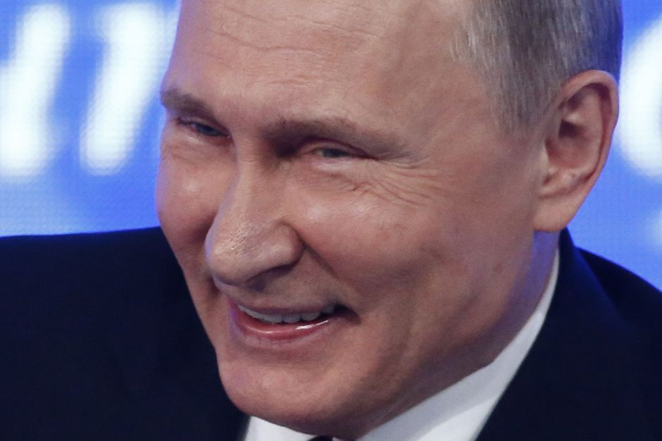 Vladimir Poutine plus confiant que jamais Vladimir Poutine plus confiant que jamais
