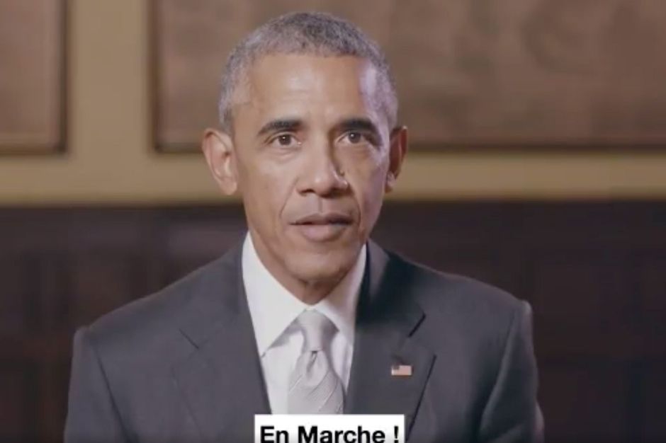 En vidéo : Barack Obama soutient Emmanuel Macron