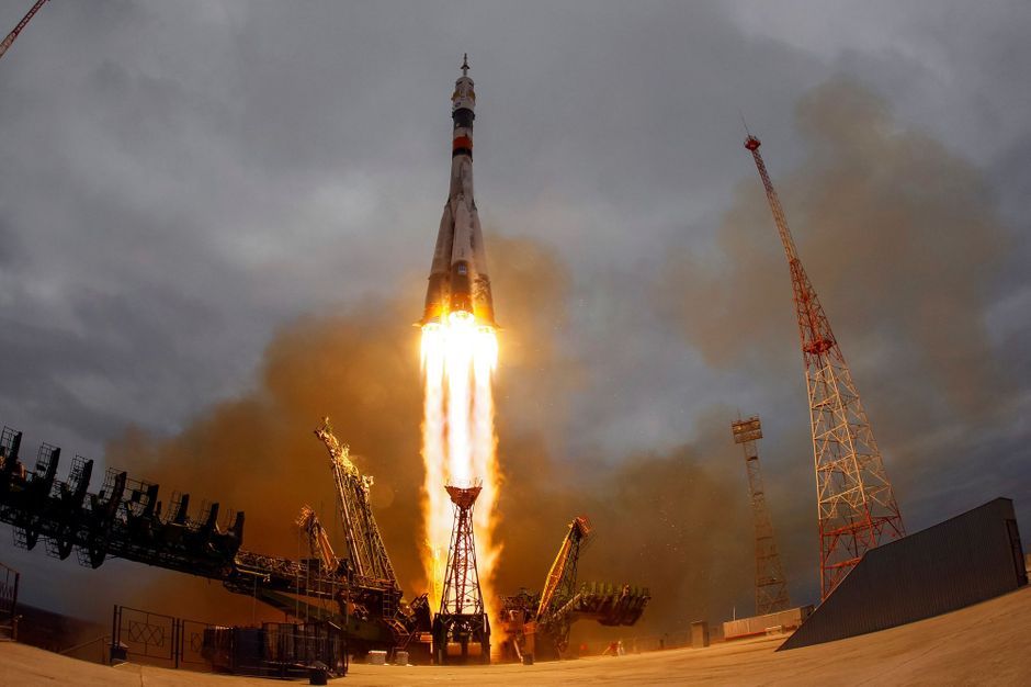 Une fusée Soyouz a décollé depuis Baïkonour