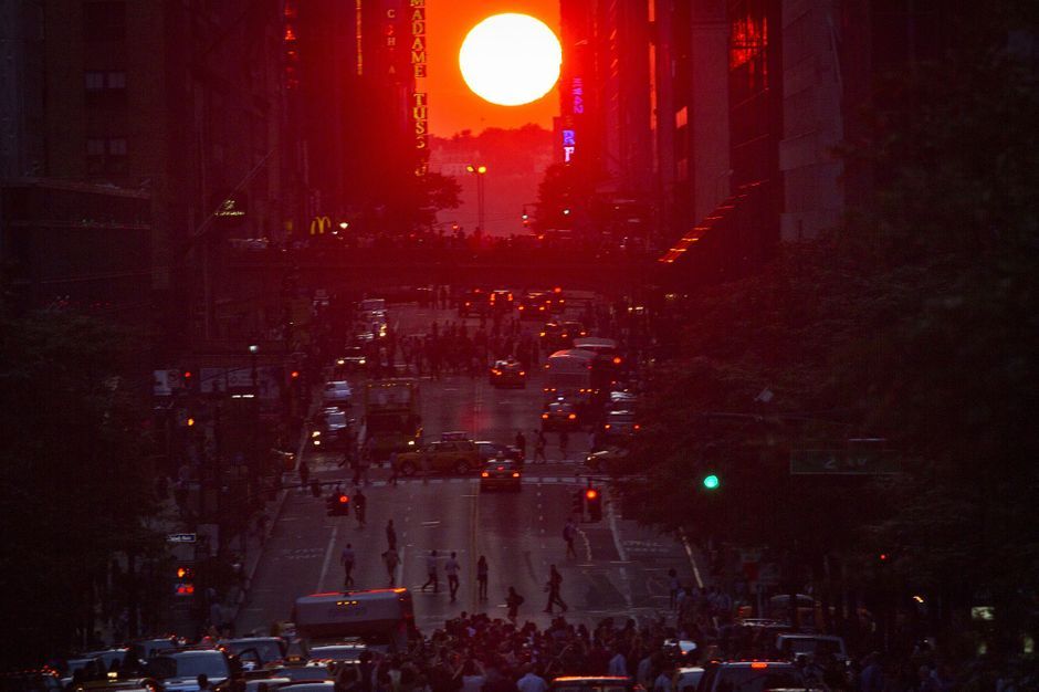 Le solstice de Manhattan