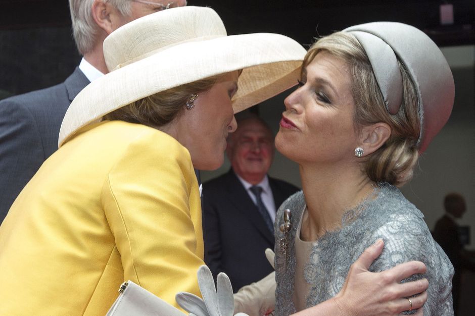 Familles royales - Mathilde et Maxima se retrouvent à Waterloo