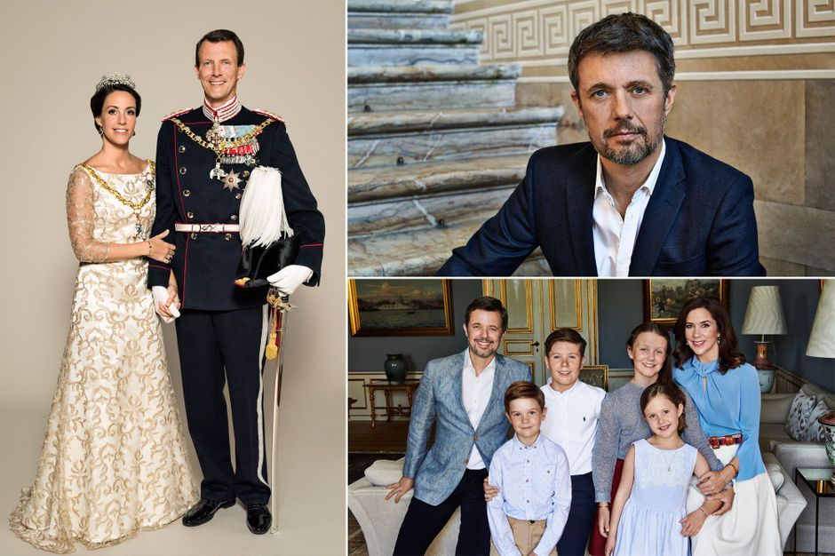 Mary et Marie à l’honneur sur de nouveaux portraits de leurs époux