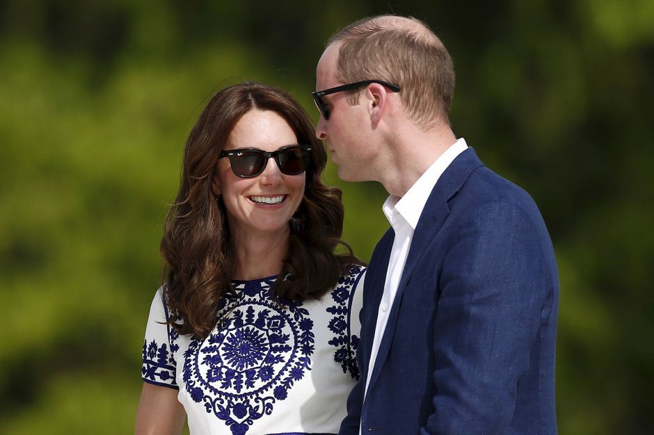 Kate Middleton et William, les rois des vacances gratis