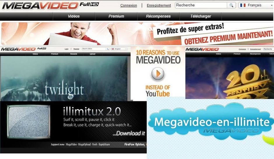 Illégal, gratuit ou payant : Megavideo.com montre tous les films et séries