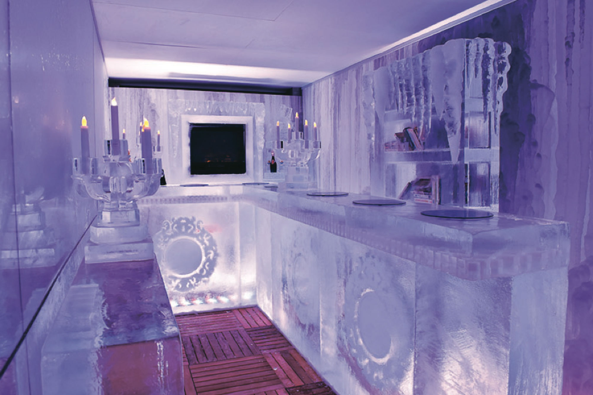 L’artic Room, le bar du Pôle Nord