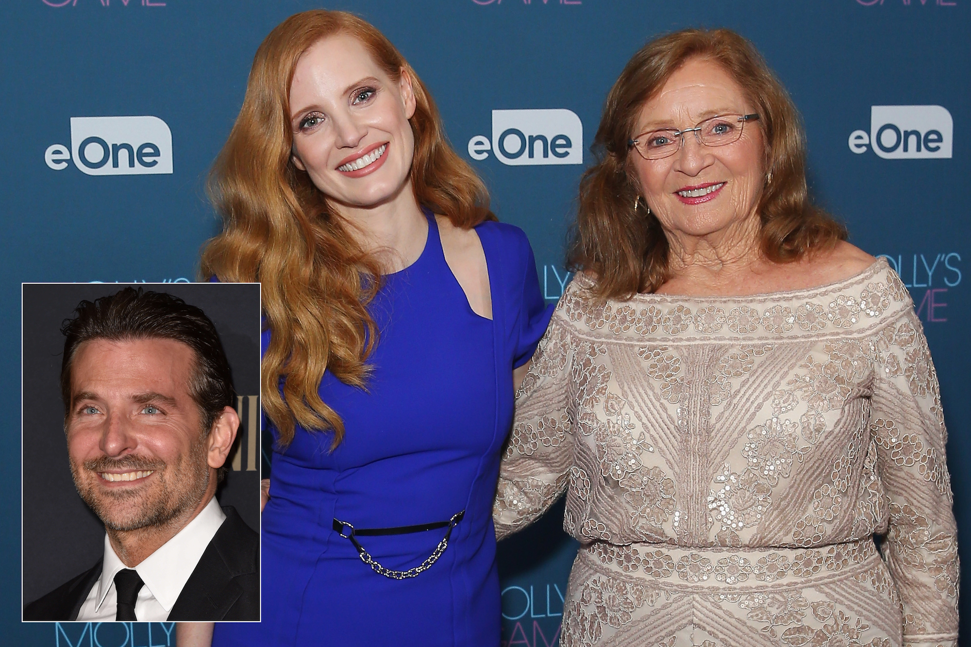 Quand la grand-mère de Jessica Chastain rencontre Bradley Cooper