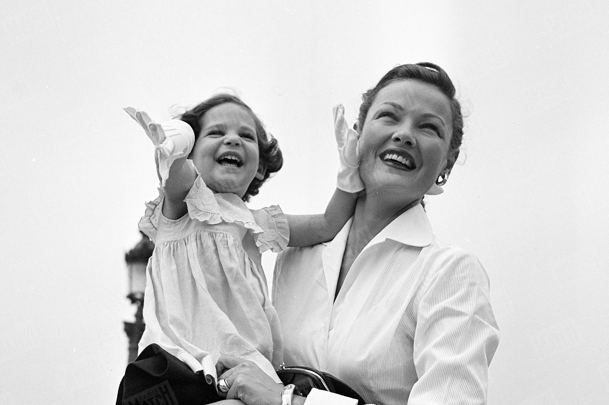 Dans les archives de Match - Gene Tierney, son premier rendez-vous avec ...