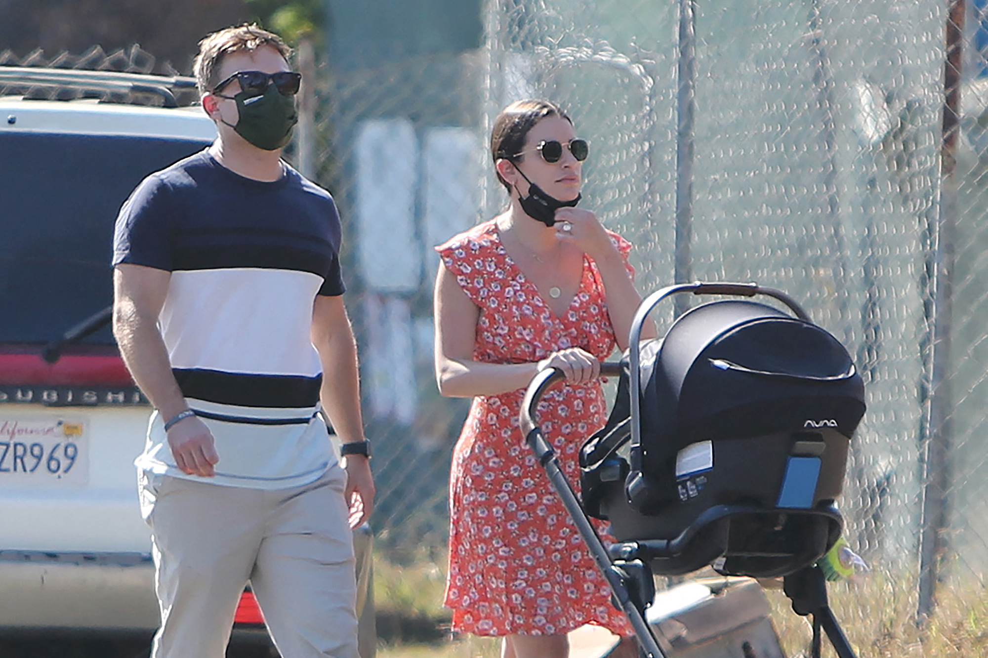 Lea Michele, premier cliché avec son mari et leur fils