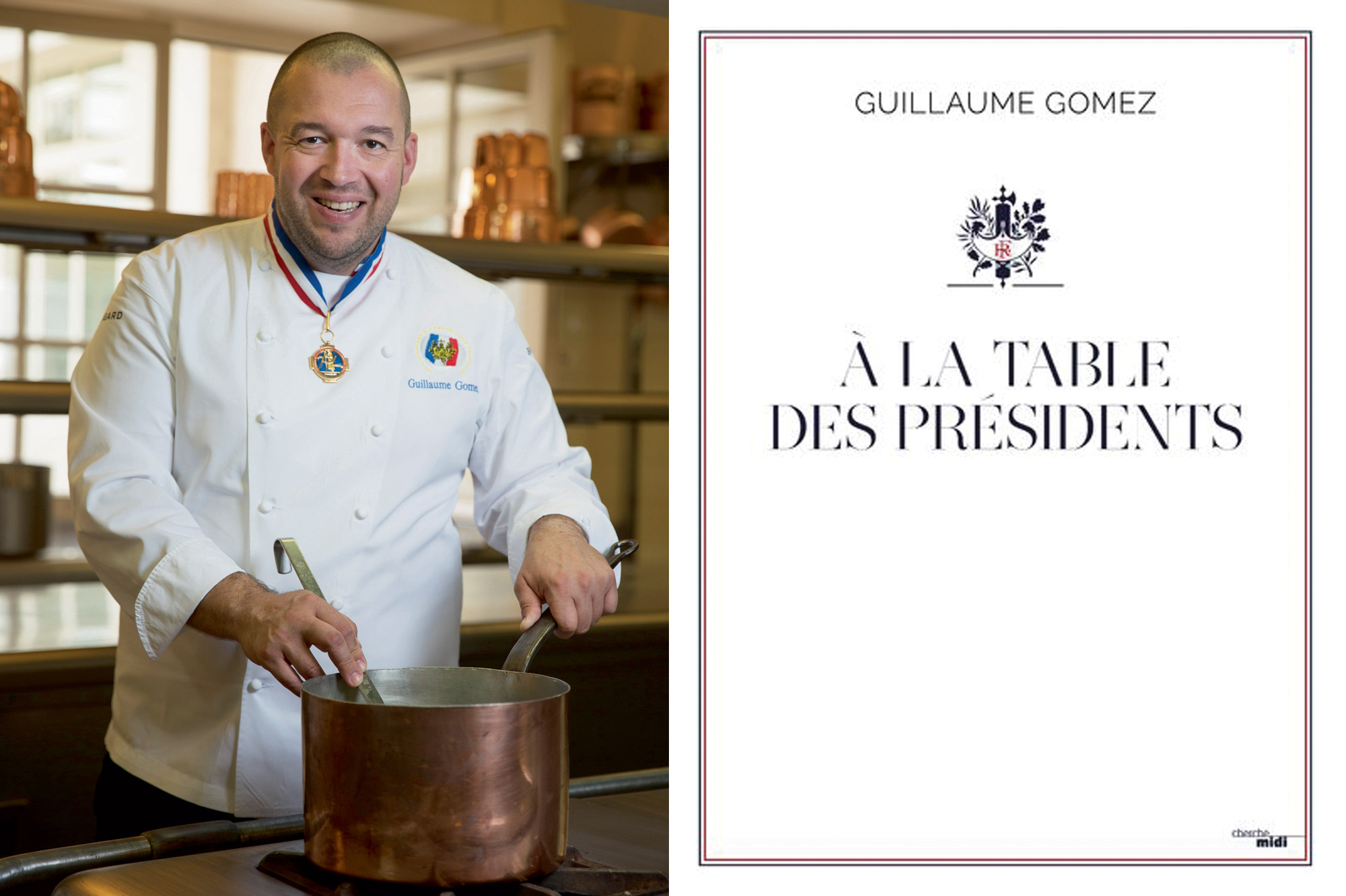 Les recettes secrètes de Guillaume Gomez, le chef de l'Elysée