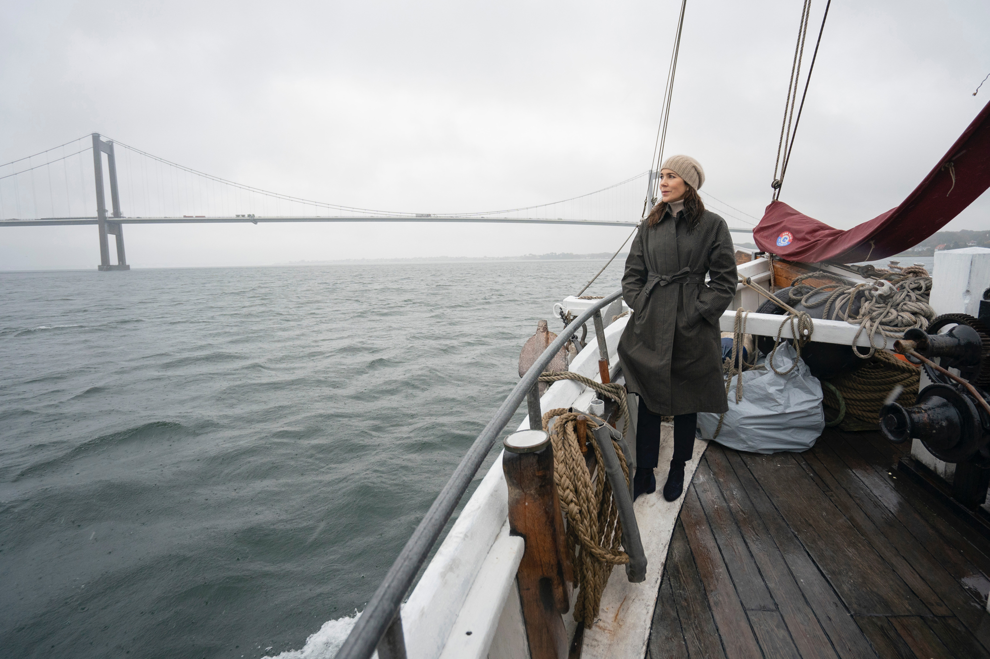 Mary a célébré les 50 ans du "Nye Lillebæltsbro"