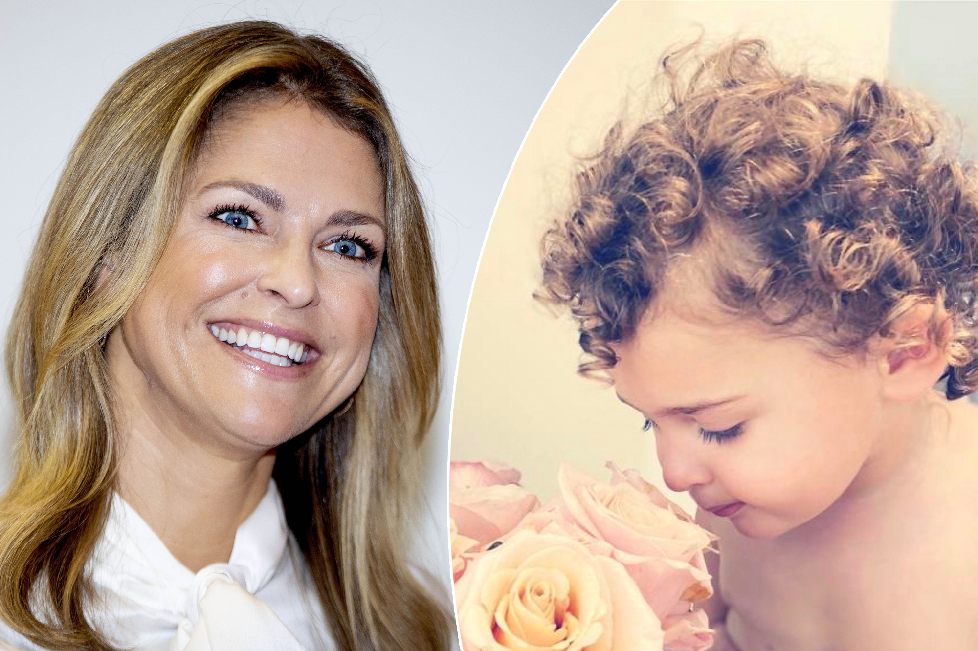 Madeleine partage une très jolie photo d’Adrienne, sa benjamine