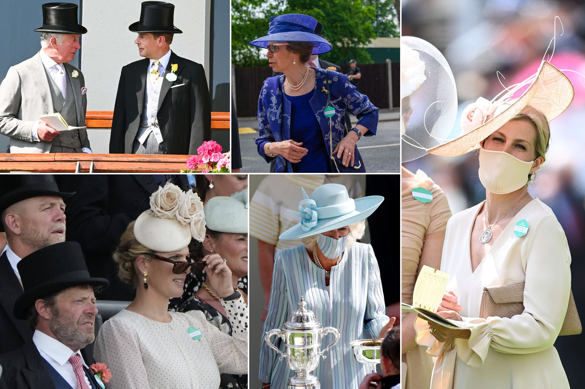La famille royale britannique de retour au Royal Ascot sans Elizabeth II