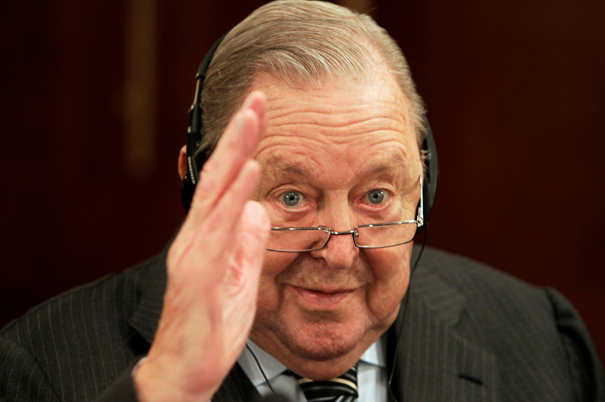 L'ancien président de l'UEFA Lennart Johansson est mort L'ancien président de l'UEFA Lennart Johansson est mort