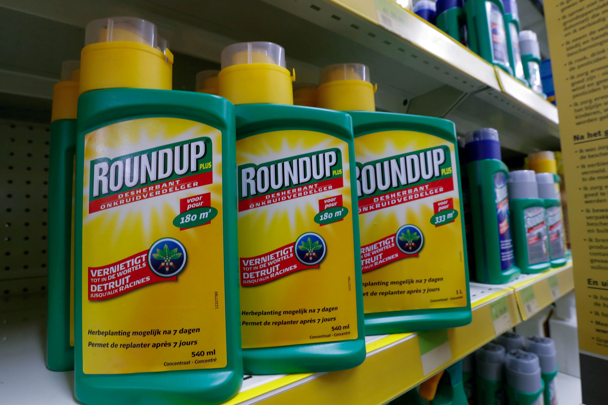 Roundup: Monsanto encore condamné à payer deux milliards de dollars