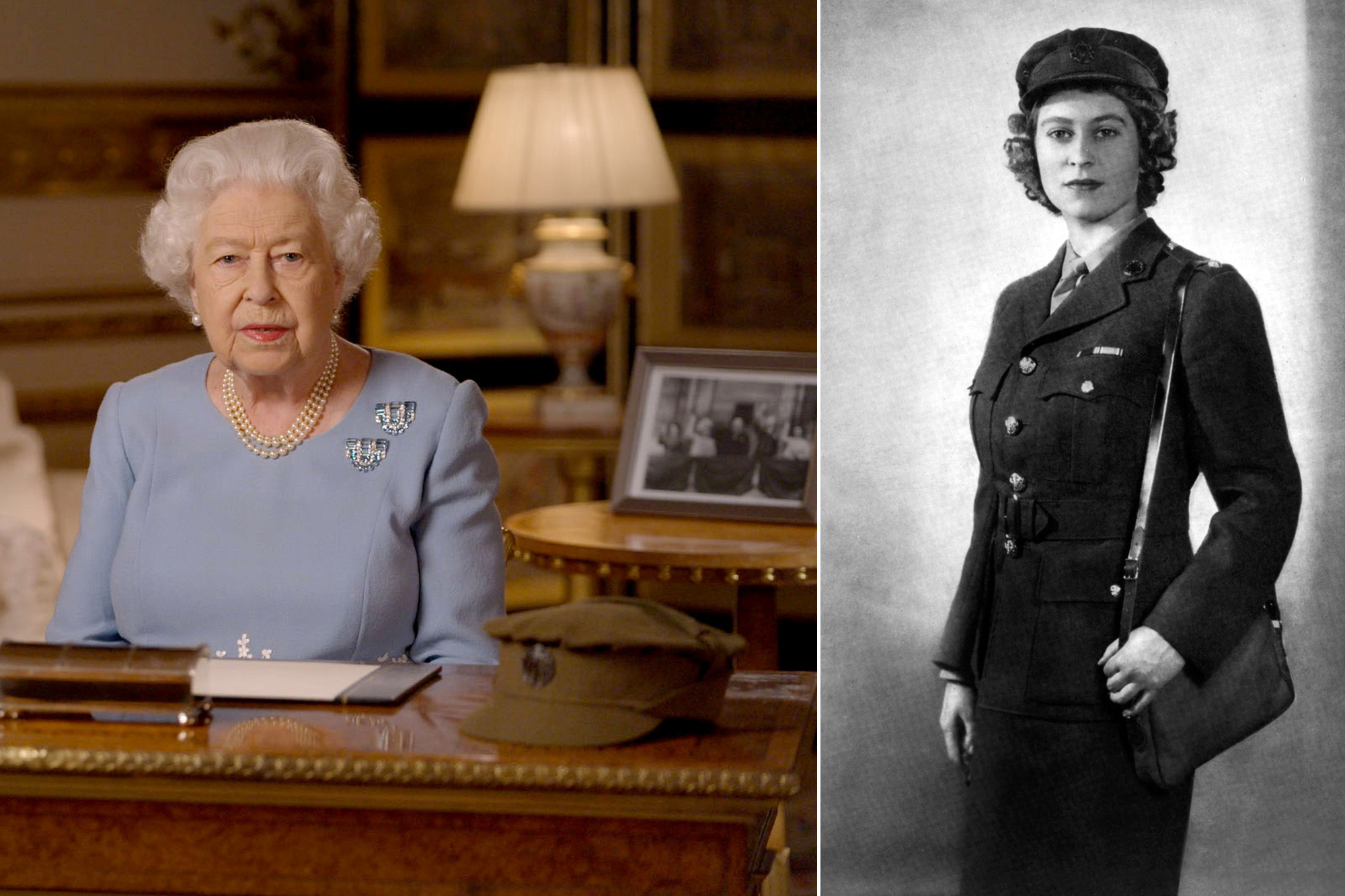 Royal Style - Elizabeth II a ressorti sa casquette historique, vieille ...