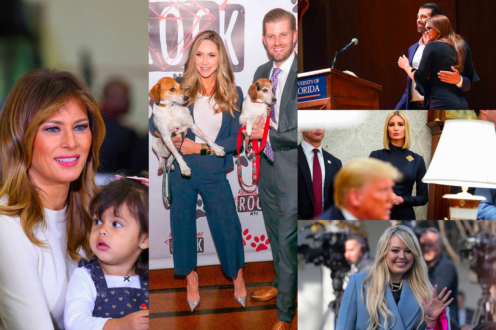 L'année 2019 de la famille Trump en images