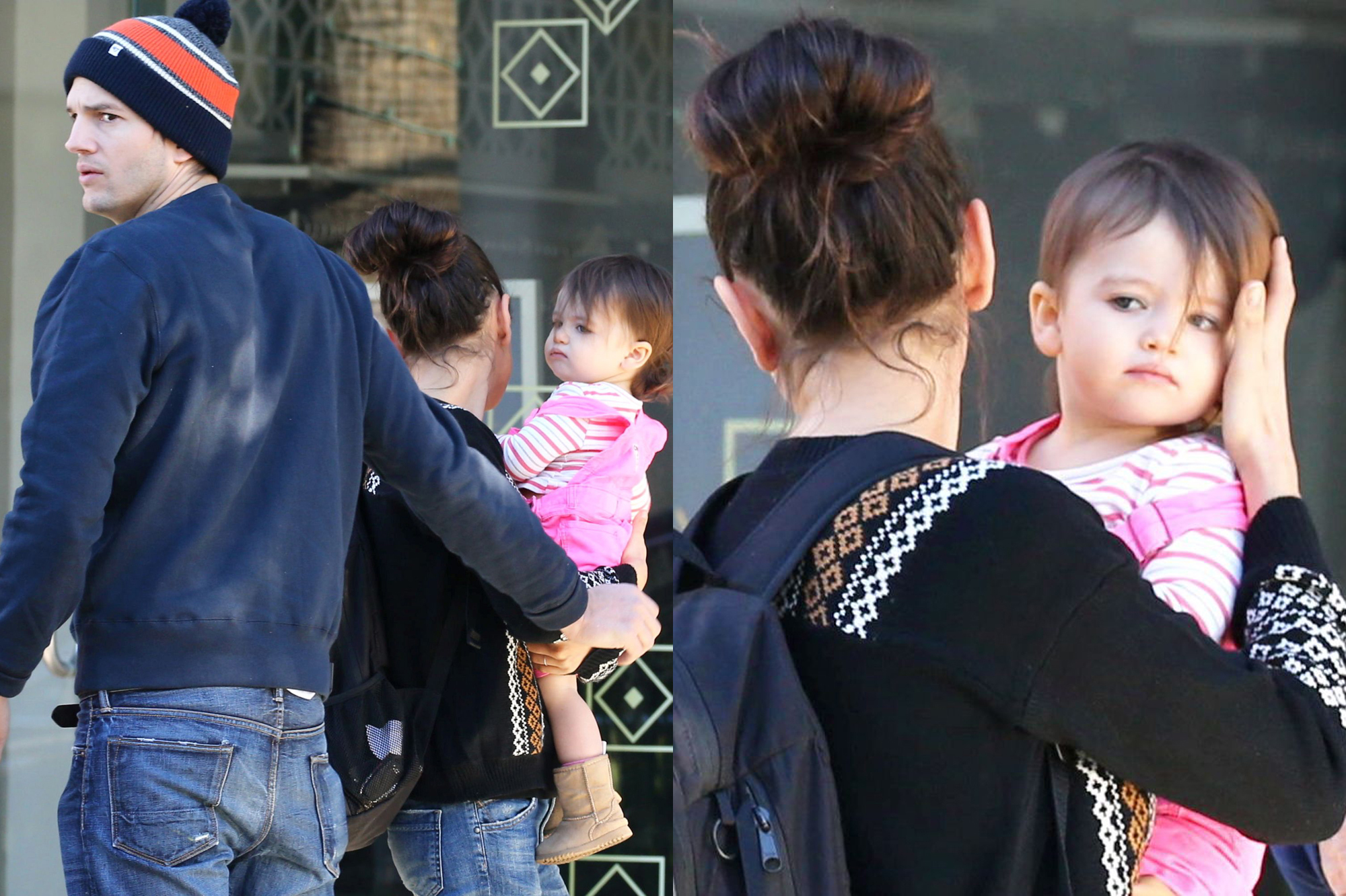 Leur petite Wyatt Isabelle a bien grandi - Ashton Kutcher et Mila Kunis
