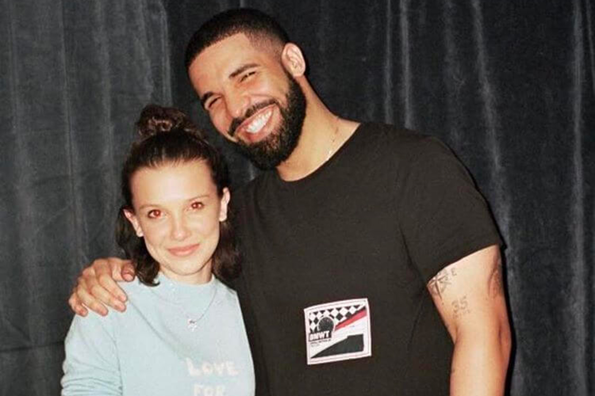 La rencontre de Millie Bobby Brown avec son rappeur préféré Drake