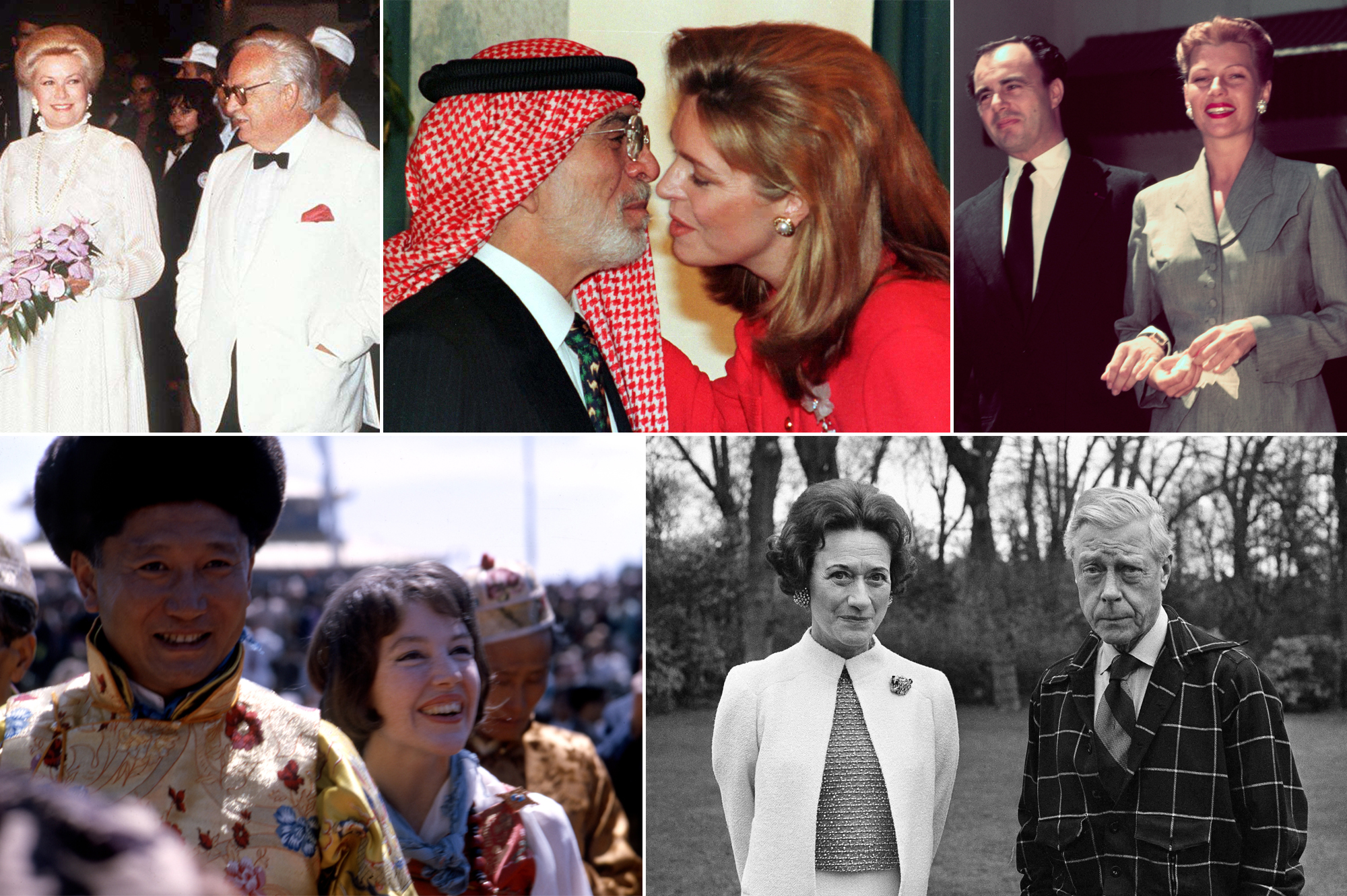 Wallis, Rita, Grace, Lisa, Hope, ces Américaines qui épousèrent princes ...