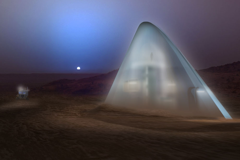 Voici la future maison humaine sur Mars - Totalement imprimée en 3D