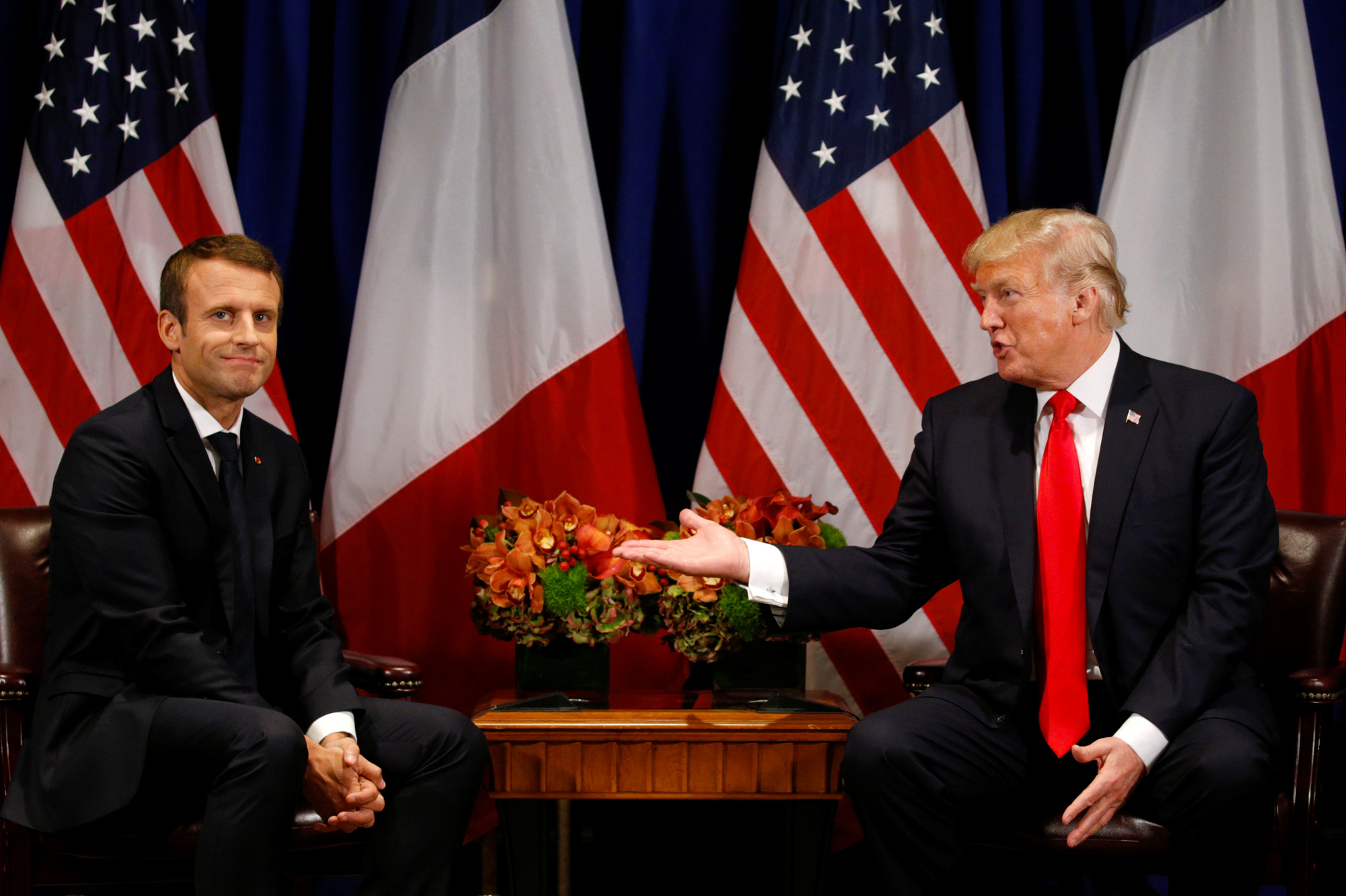 A l'ONU, la France presse Trump de rester dans l'accord de Paris