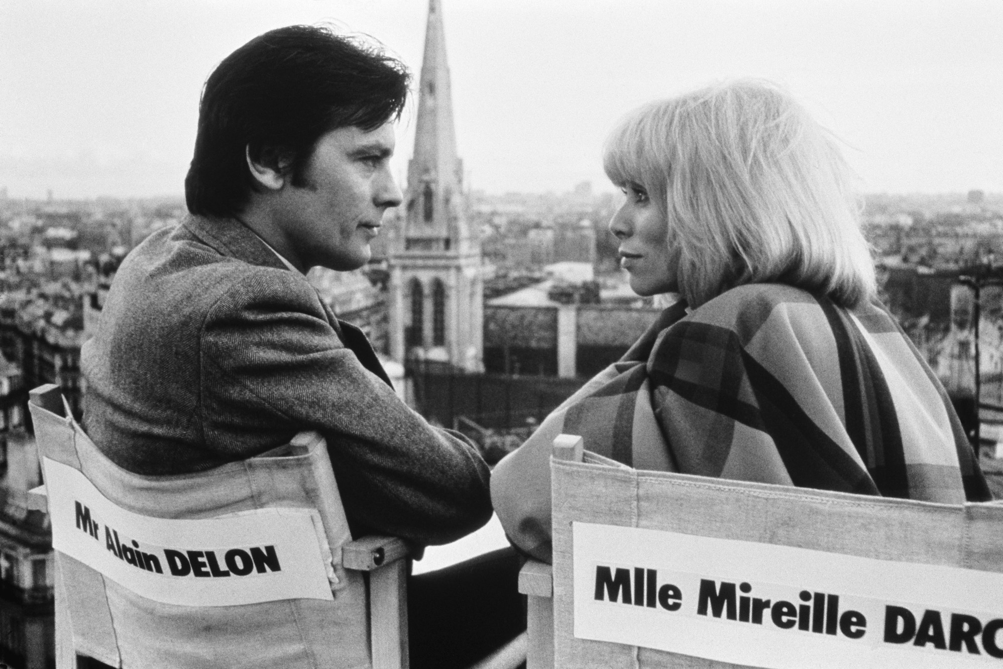 Alain Delon : "Mireille Darc était la femme de ma vie, ma moitié"