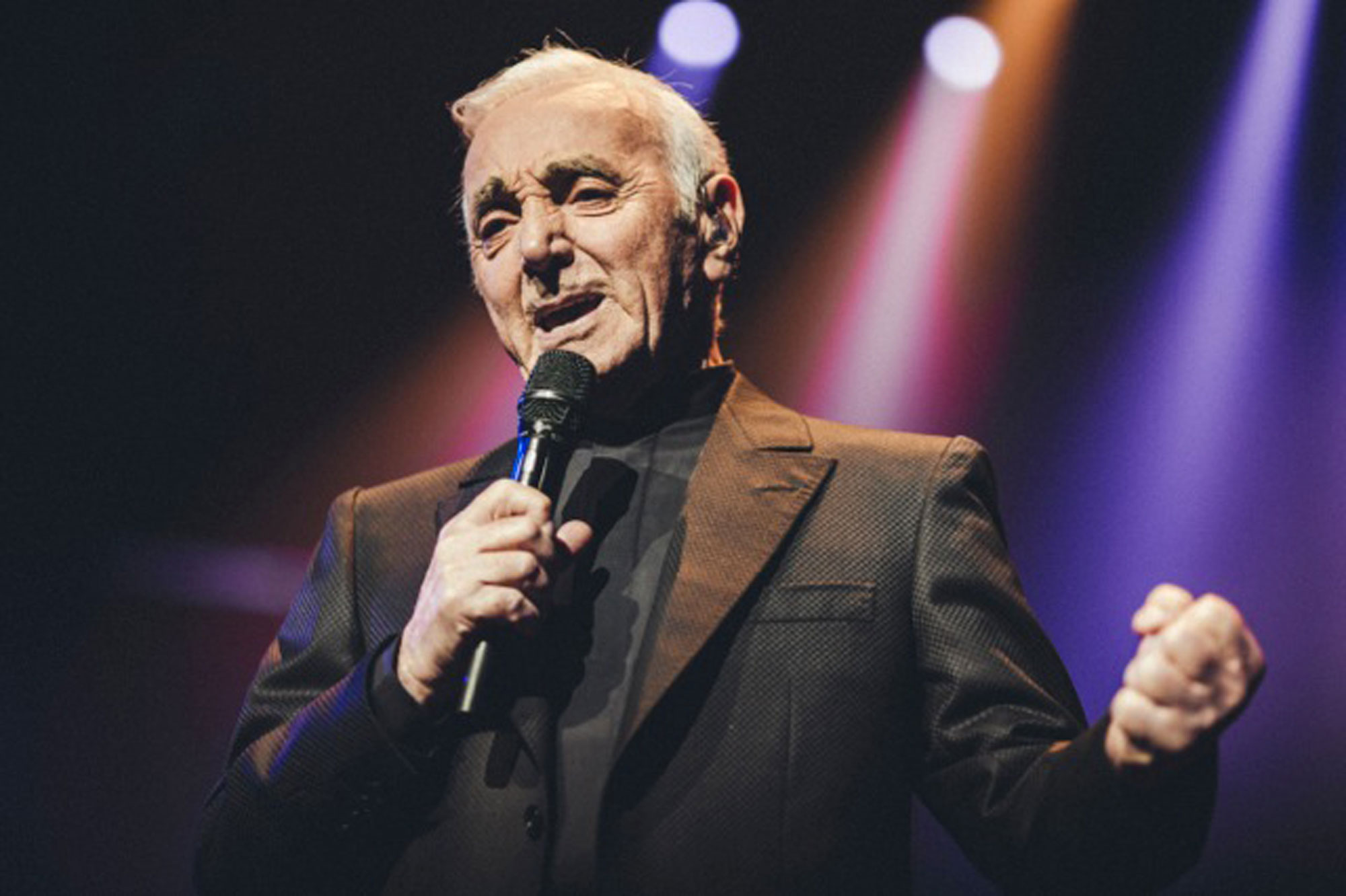 Hier soir à Paris... Charles Aznavour - Concert