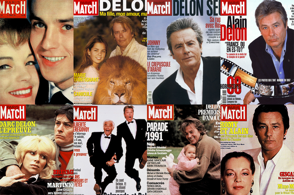 Alain Delon, dans les archives de Match - L’icône a 80 ans